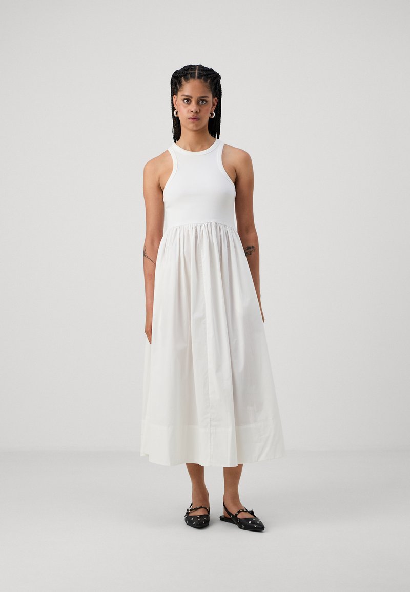 YAS YASMIRI DRESS - Hverdagskjole - star white/hvid - Zalando.dk