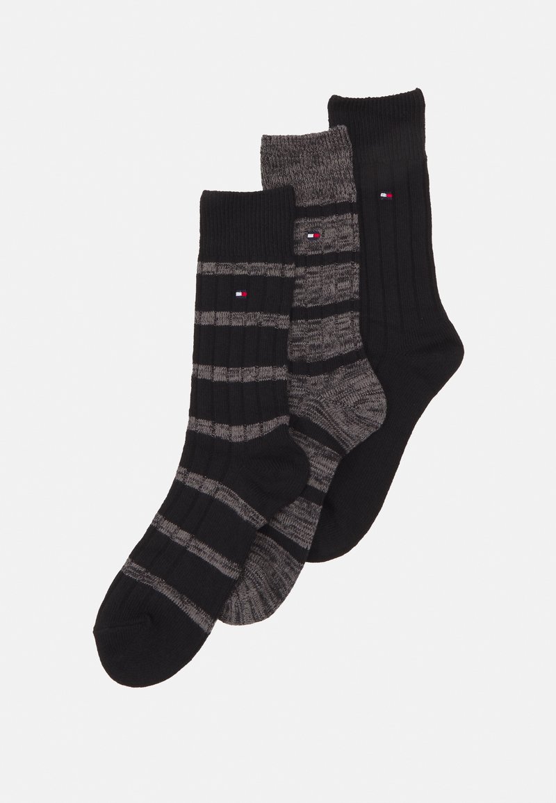 Tommy Hilfiger MEN SOCK 3 PACK GIFTBOX SET - Socks - black combo/black ...