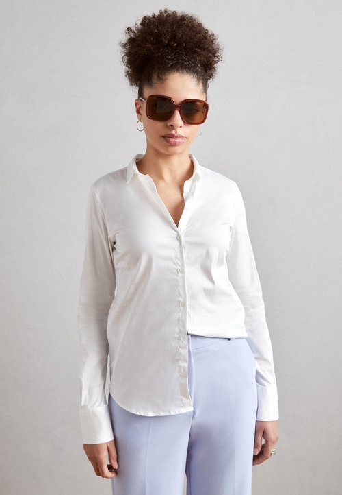 Mos Mosh MATTIE - Hemdbluse - white/weiß - Zalando.ch