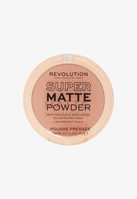 Makeup Revolution REVOLUTION SUPER MATTE PRESSED POWDER - Puder - tan ...