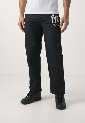 Champion NEW YORK YANKEES TRACKSUIT - Survêtement - black/white/noir ...