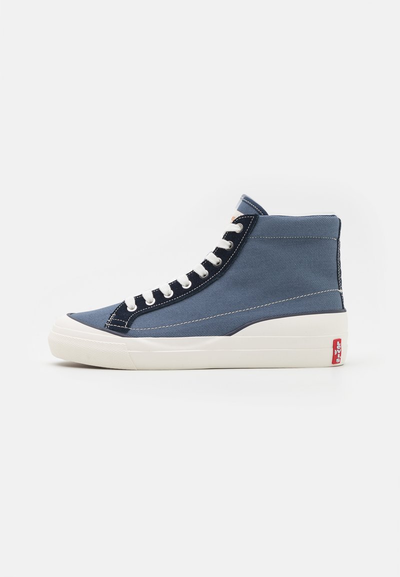 Levi's® High-top trainers - navy blue/dark blue - Zalando.co.uk