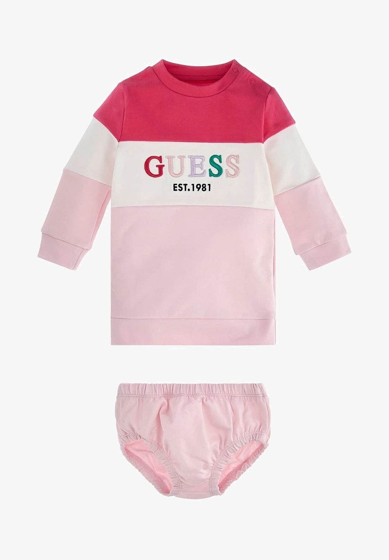 Guess Set Mit Sweatshirt Mehrfarbe Rose Rosa Zalando Ch