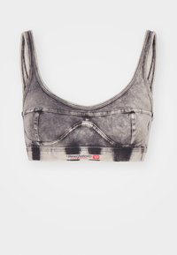 Diesel BRALETTE - Bustier - black/grey/black - Zalando