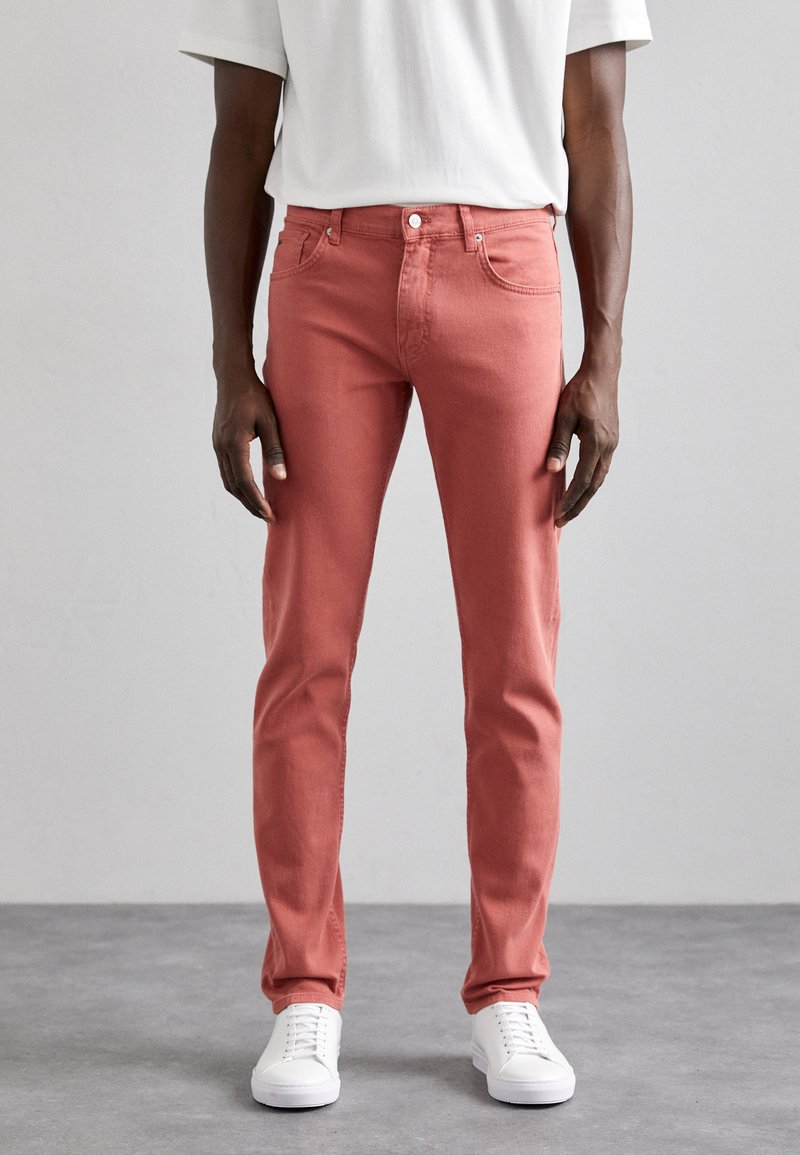 J.LINDEBERG JAY - Jeans Slim Fit - dusty cedar/lyserød - Zalando.dk