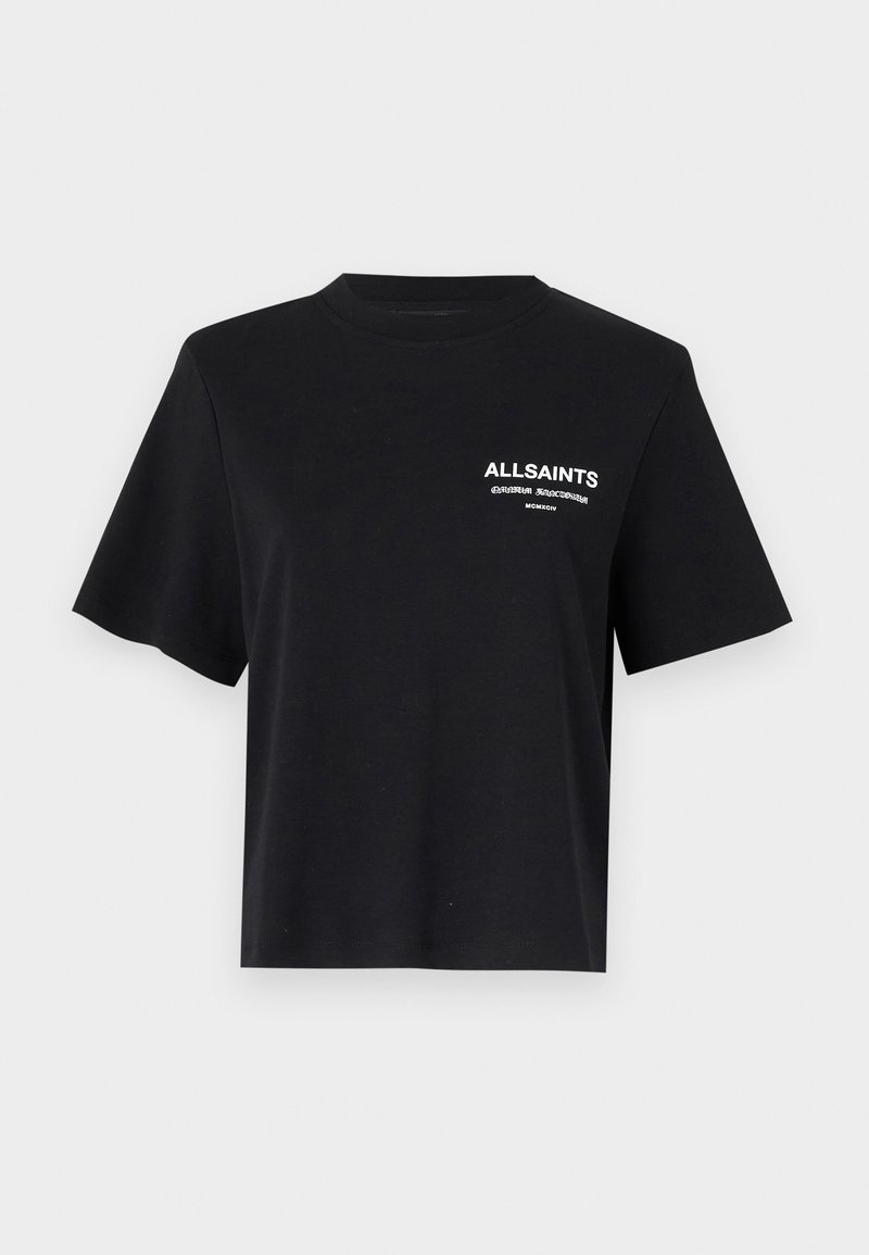 AllSaints OMNIUM LISA TEE - Print T-shirt - black - Zalando.co.uk