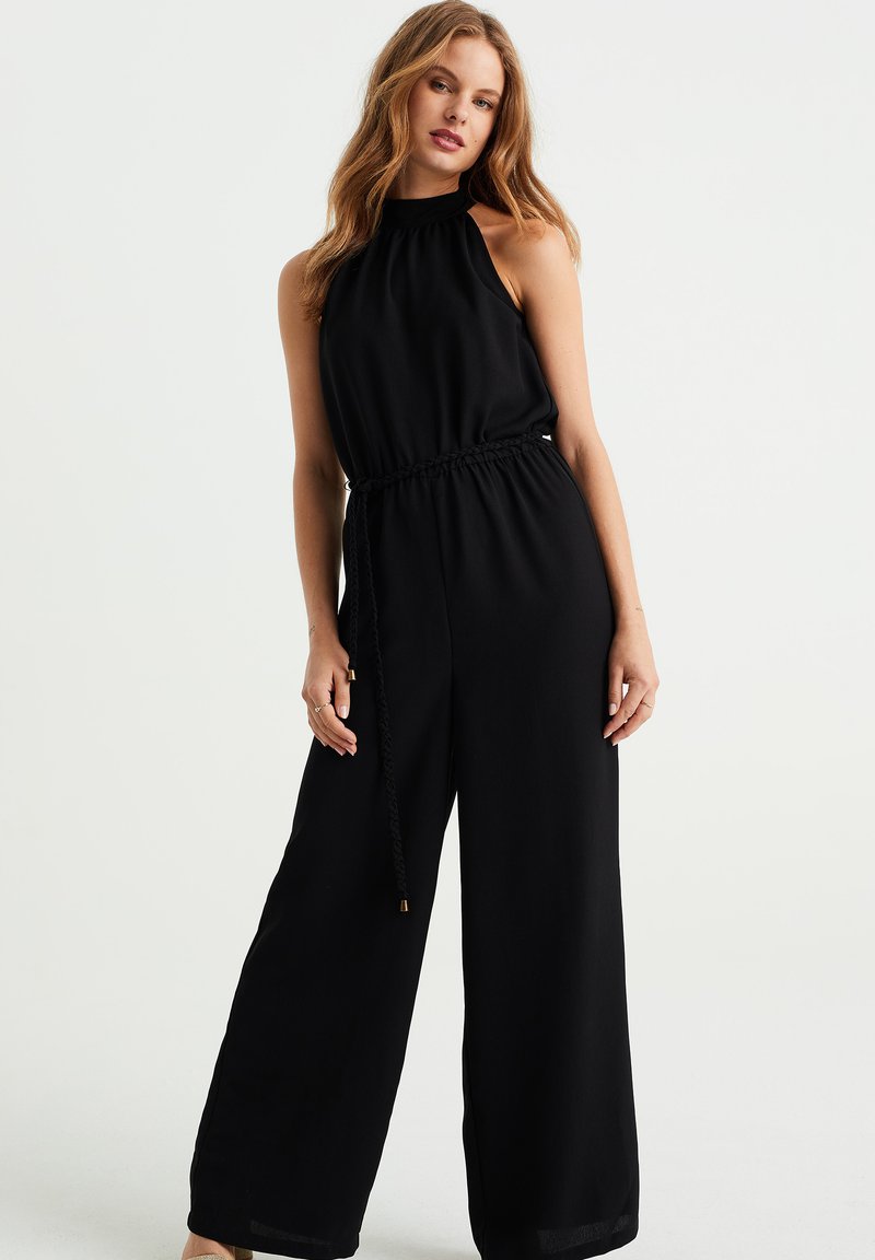 WE Fashion Overall / Jumpsuit - black/svart - Zalando.se
