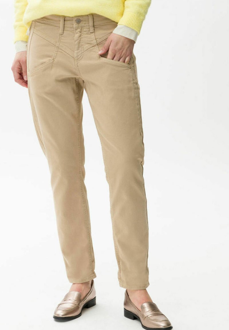 BRAX STYLE MERRIT - Jean droit - bast/beige - ZALANDO.FR