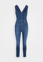 Guess ESTER - Overal - feather ocean/modrý denim - Zalando.cz