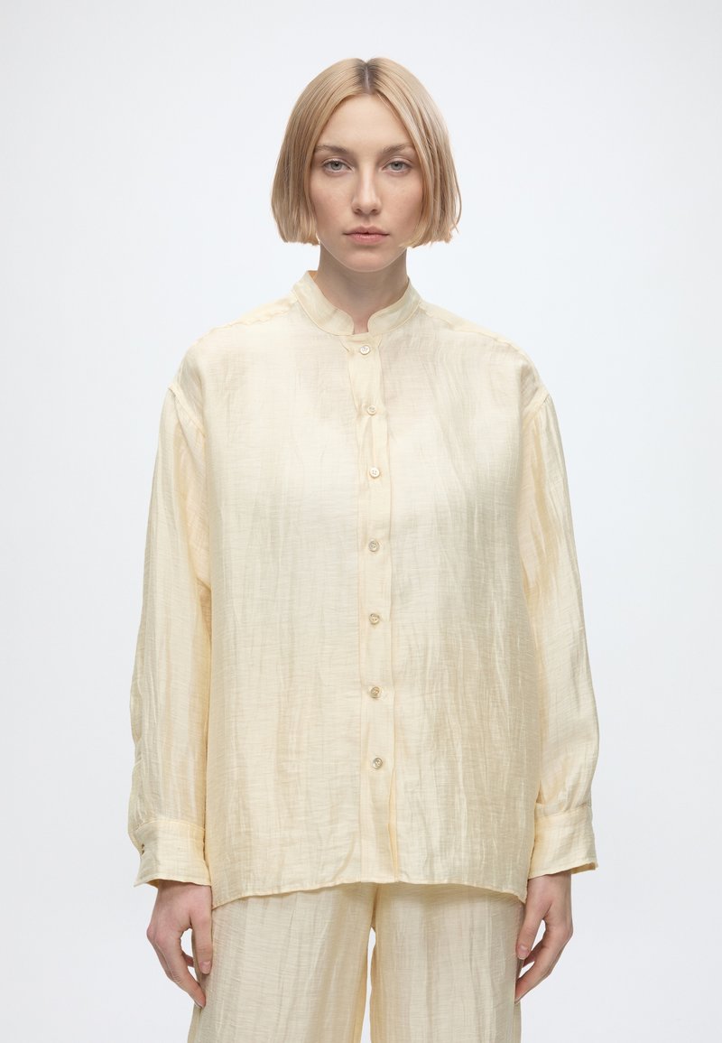 IVY OAK EFFIE LANE - Košilová halenka - wood pulp/písková - Zalando.cz