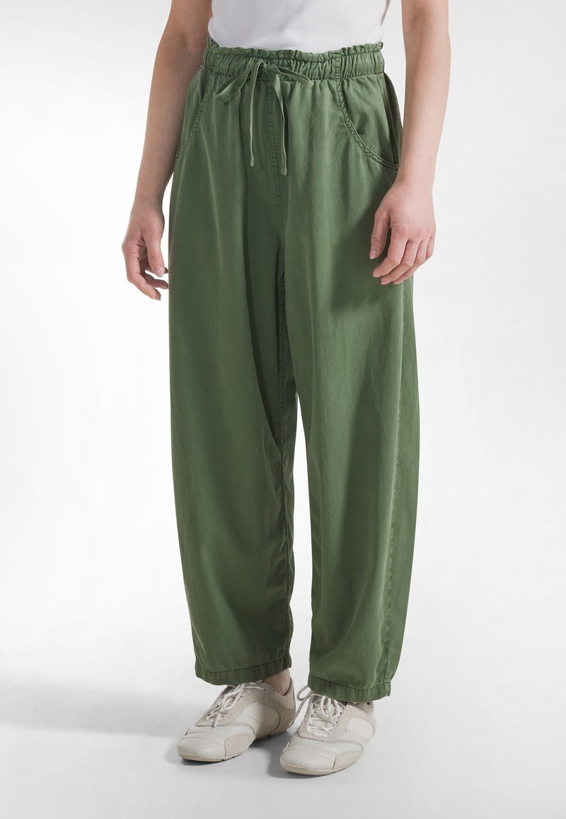 Deha FADED TWILL BALLOON - Pantaloni - green/verde - Zalando.ro