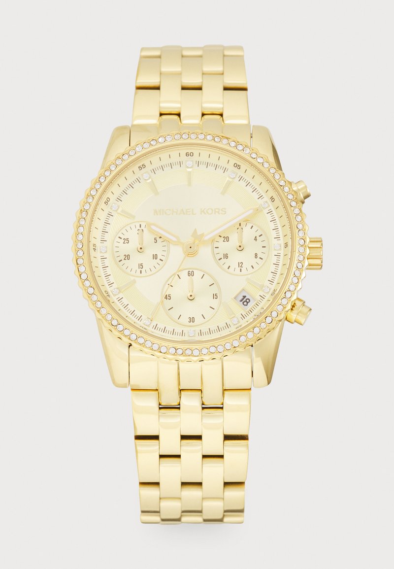 Michael Kors RITZ - Chronograph watch - gold-coloured - Zalando