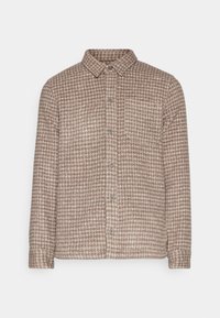 Hollister Co. COZY SHACKET - Skjorta - TAN HERRINGBONE/tan - Zalando.se