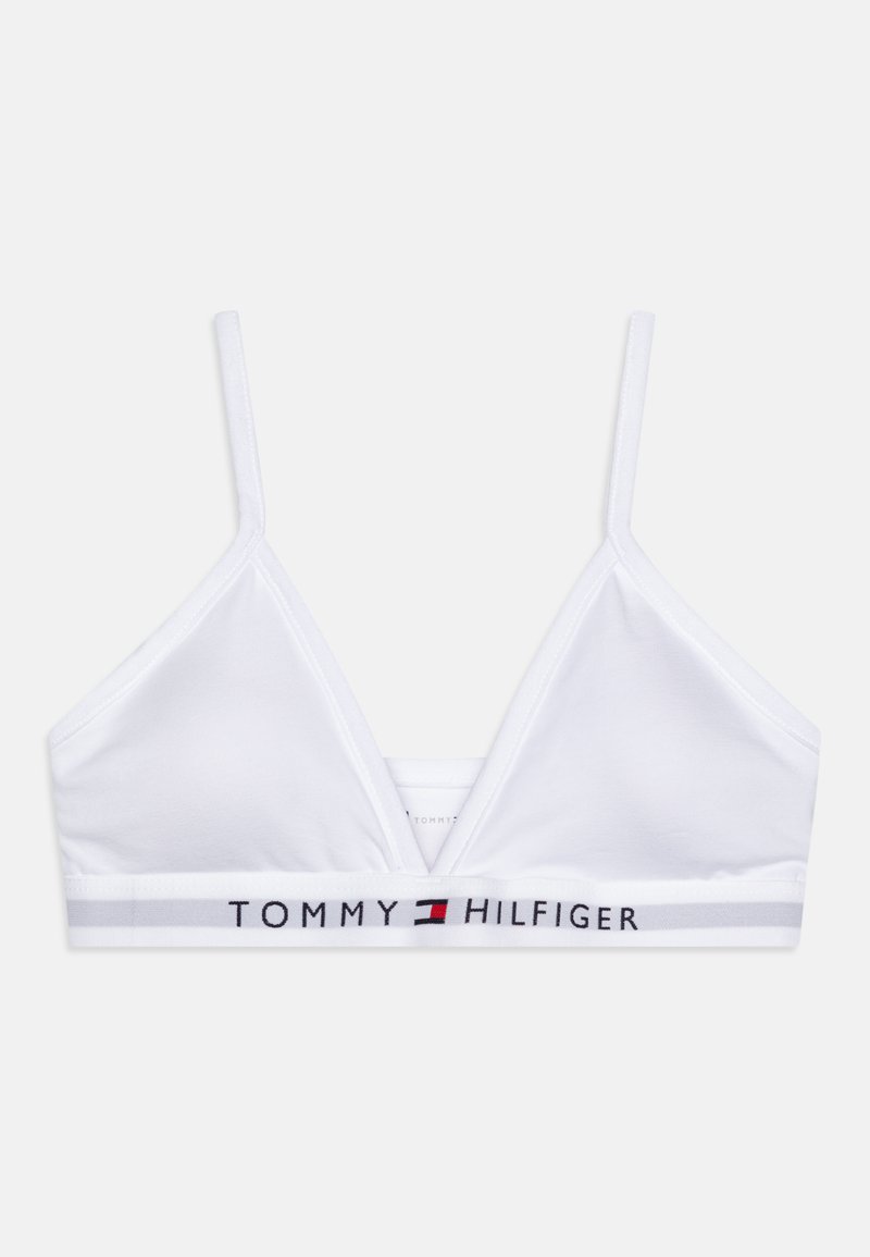 Tommy Hilfiger PADDED TRIANGLE BRA - Reggiseno - white/bianco - Zalando.it