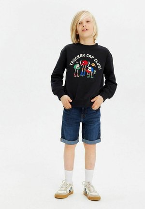 The New TNJOHNNY SS - T-shirt print - black beauty/zwart - Zalando.nl