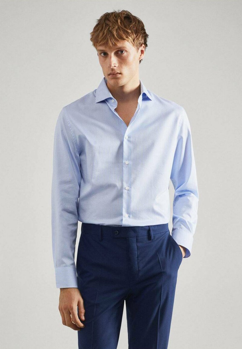 Mango SELVA - Shirt - bleu ciel/light blue - Zalando