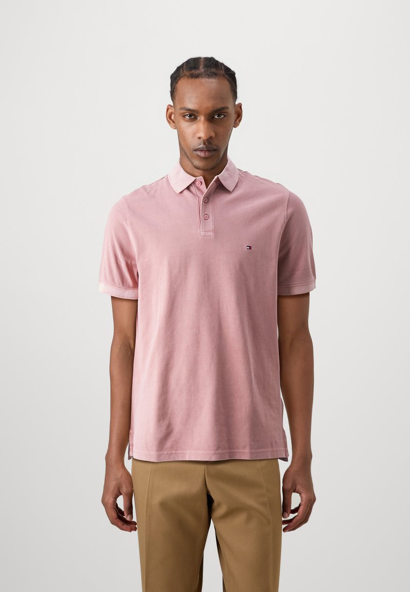 Tommy Hilfiger Garment Dye Reg Polo Pólóing Teaberry Blossom