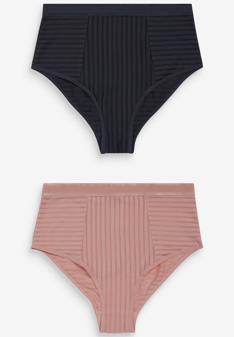 Next STRIPE HIGH WAIST TWO PACK - String - multi-coloured/flerfärgad ...