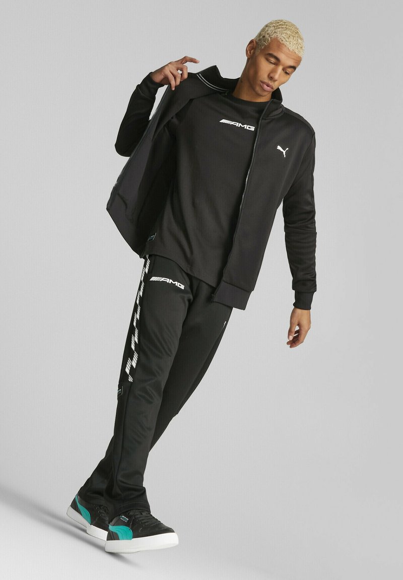 Puma MERCEDES-AMG PETRONAS MOTORSPORT MT7 TRAININGS - Mikina na zip ...