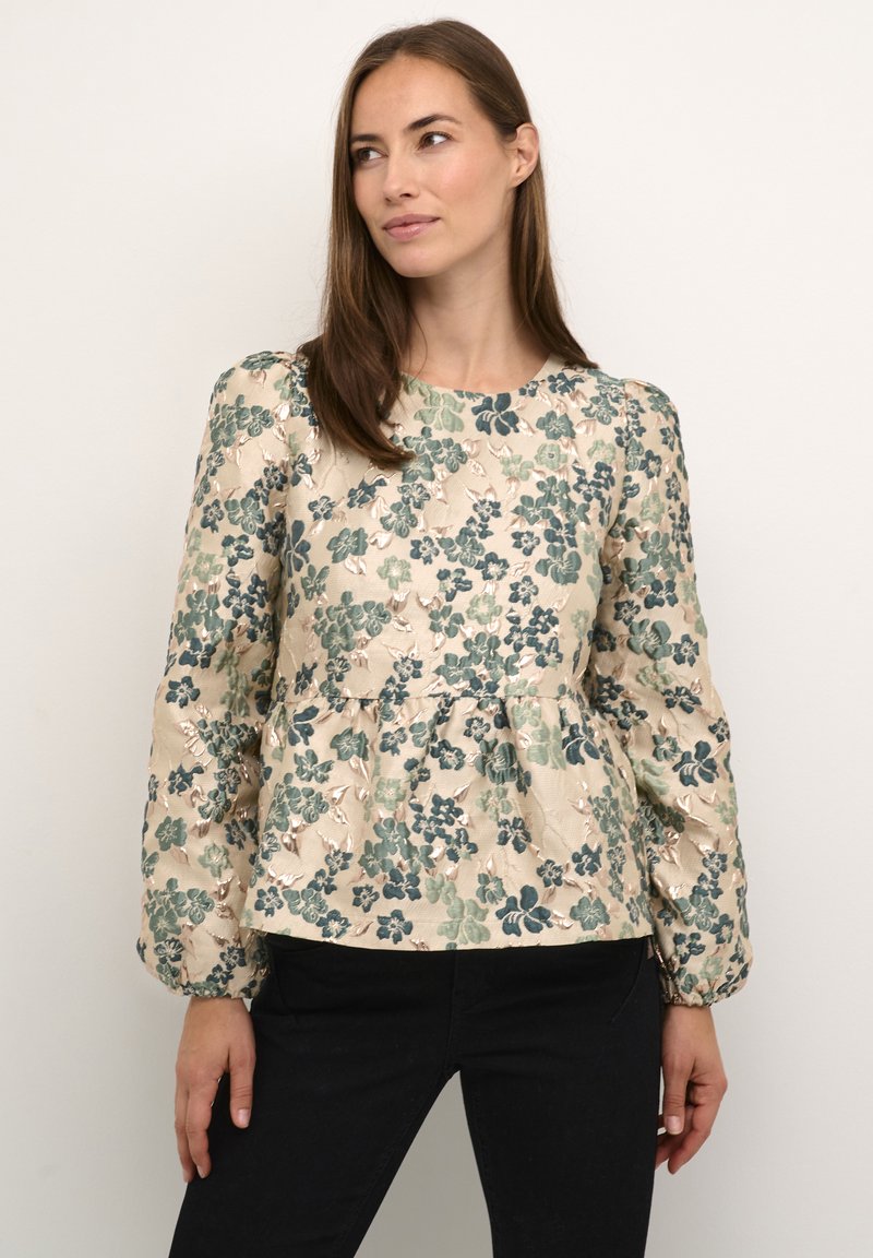 Cream Bluse - green flowers/mehrfarbig - Zalando.ch