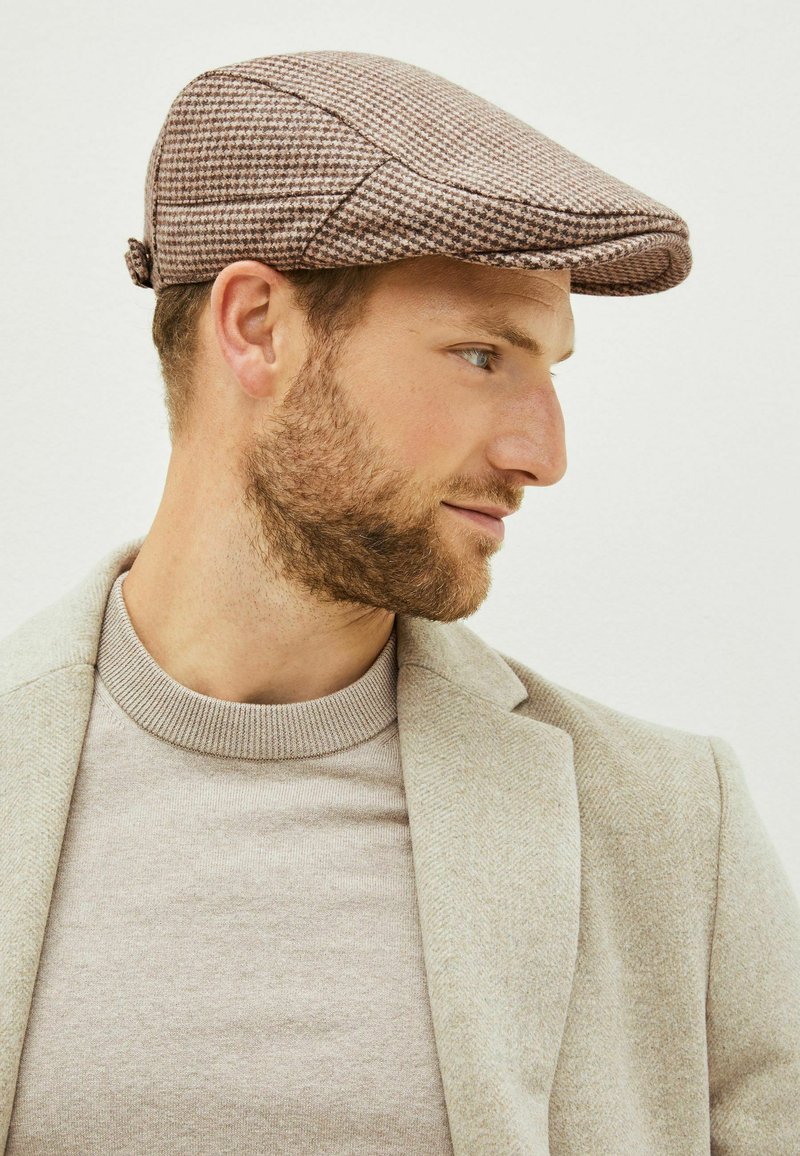 Next FLAT - Muts - neutral dogtooth/beige - Zalando.nl