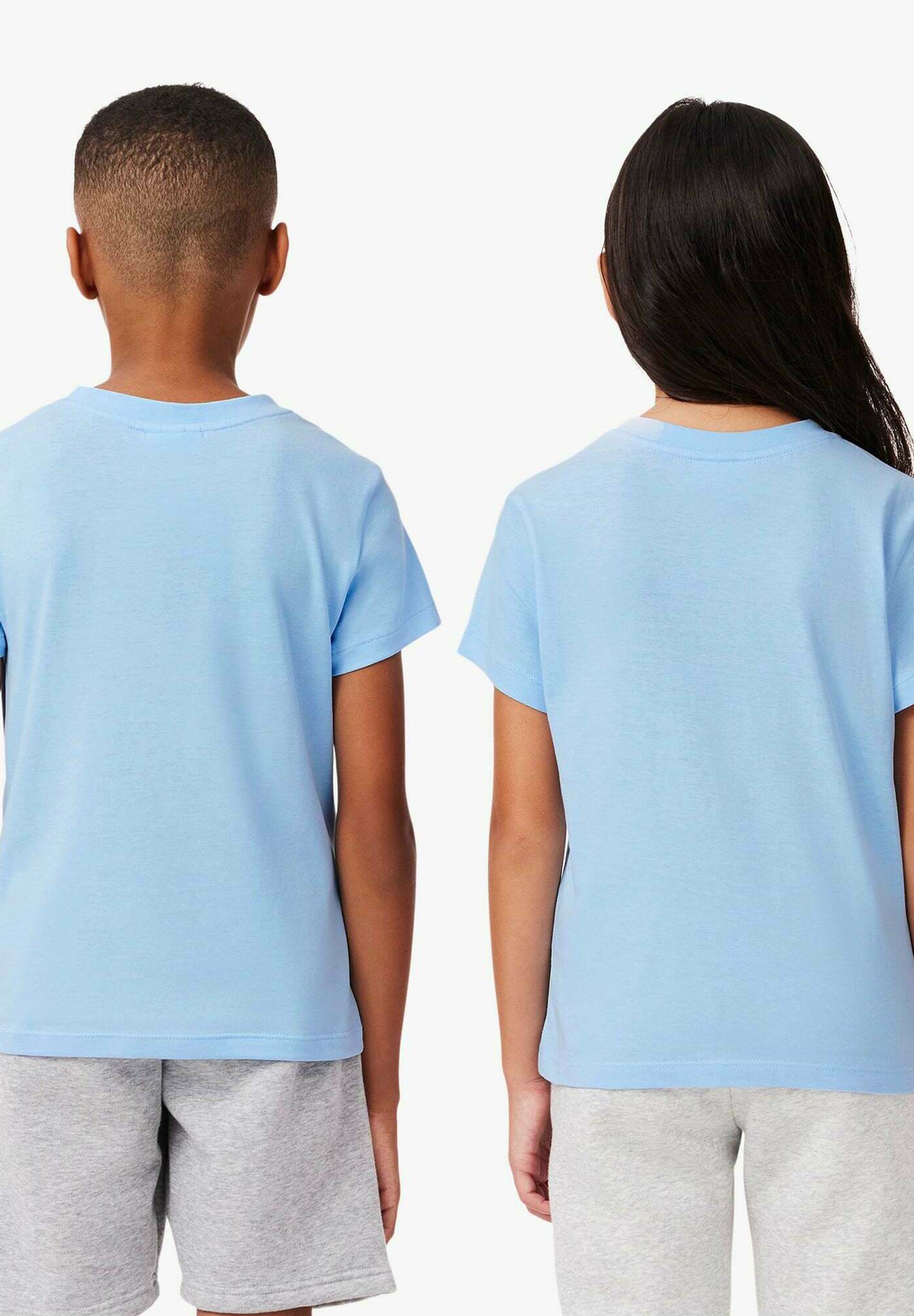 Lacoste T shirt imprime bleu pastel hbp bleu ZALANDO.FR