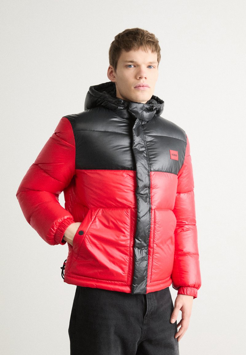 HUGO BARO - Winter jacket - open pink/red - Zalando