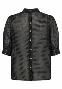 Co'couture ORIONCC ORGANZA BLOUSE - Blouse - black - Zalando
