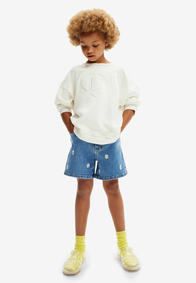 Desigual DAISY - Denim shorts - blue - Zalando.ie