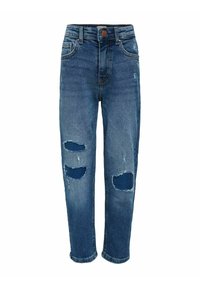 ONLY GIRLS DEST DN - Jeans Slim Fit - medium blue denim/blue denim ...