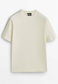 Massimo Dutti T-Shirt basic - beige - Zalando.ch