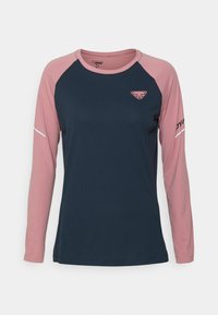 Dynafit ALPINE PRO TEE - Langærmet T-shirt - blueberry/mokarosa/mørkeblå - Zalando.dk
