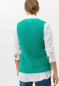 BRAX STYLE ENIE - Strickpullover - cool jade/hellgrün - Zalando.ch