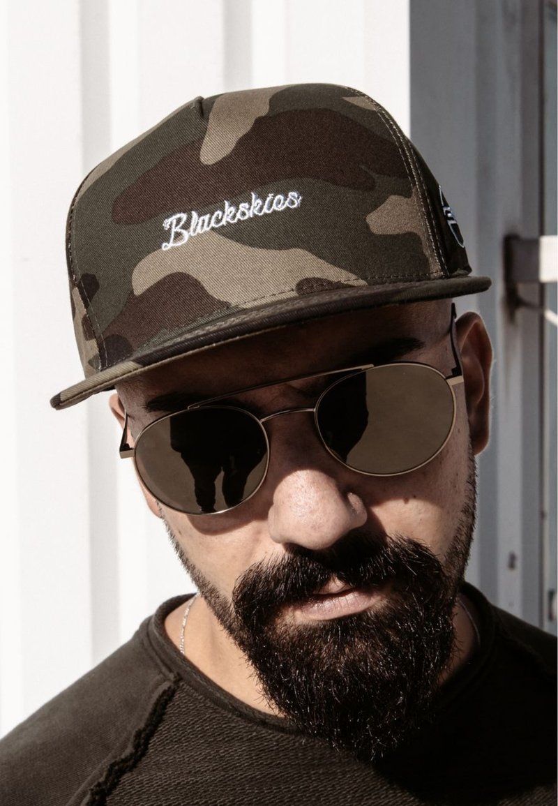 Blackskies TANGO - Cap - camouflage grün/schwarz - Zalando.de