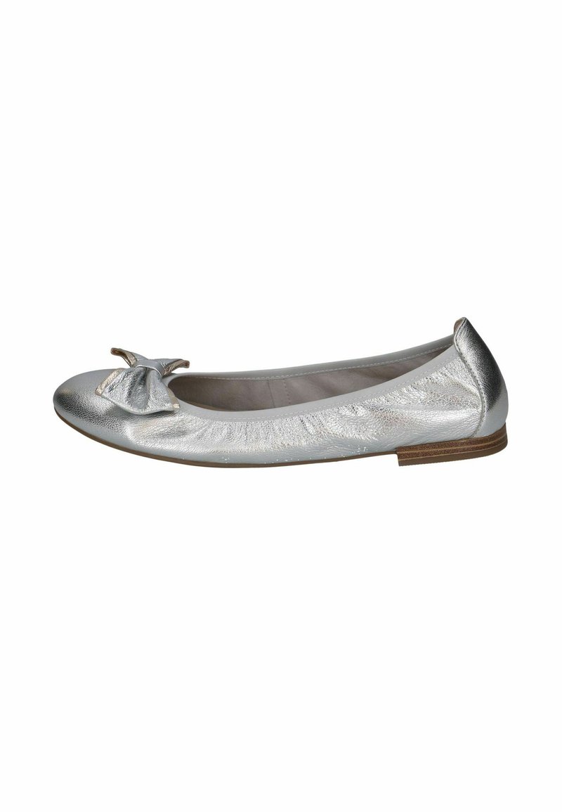 Caprice Ballerines - silver metal/argenté - ZALANDO.FR