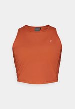 Peak Performance POWER CROPPED - Top - spiced/koper - Zalando.be