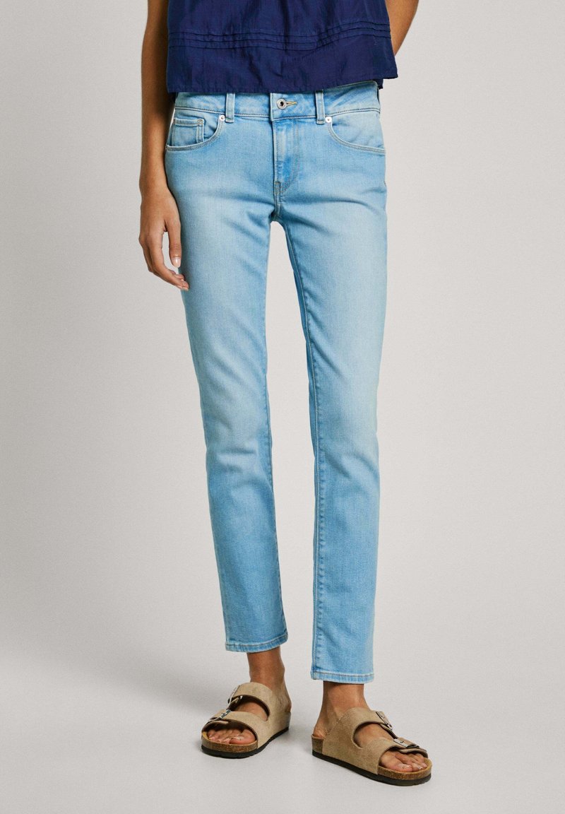 Pepe Jeans Slim fit -farkut - light blue slightly used/vaaleansininen ...