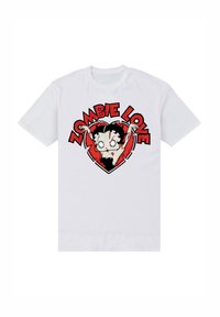 Henry Tiger BETTY BOOP HALLOWEEN HEART ZOMBIE LOVE - Triko s potiskem ...