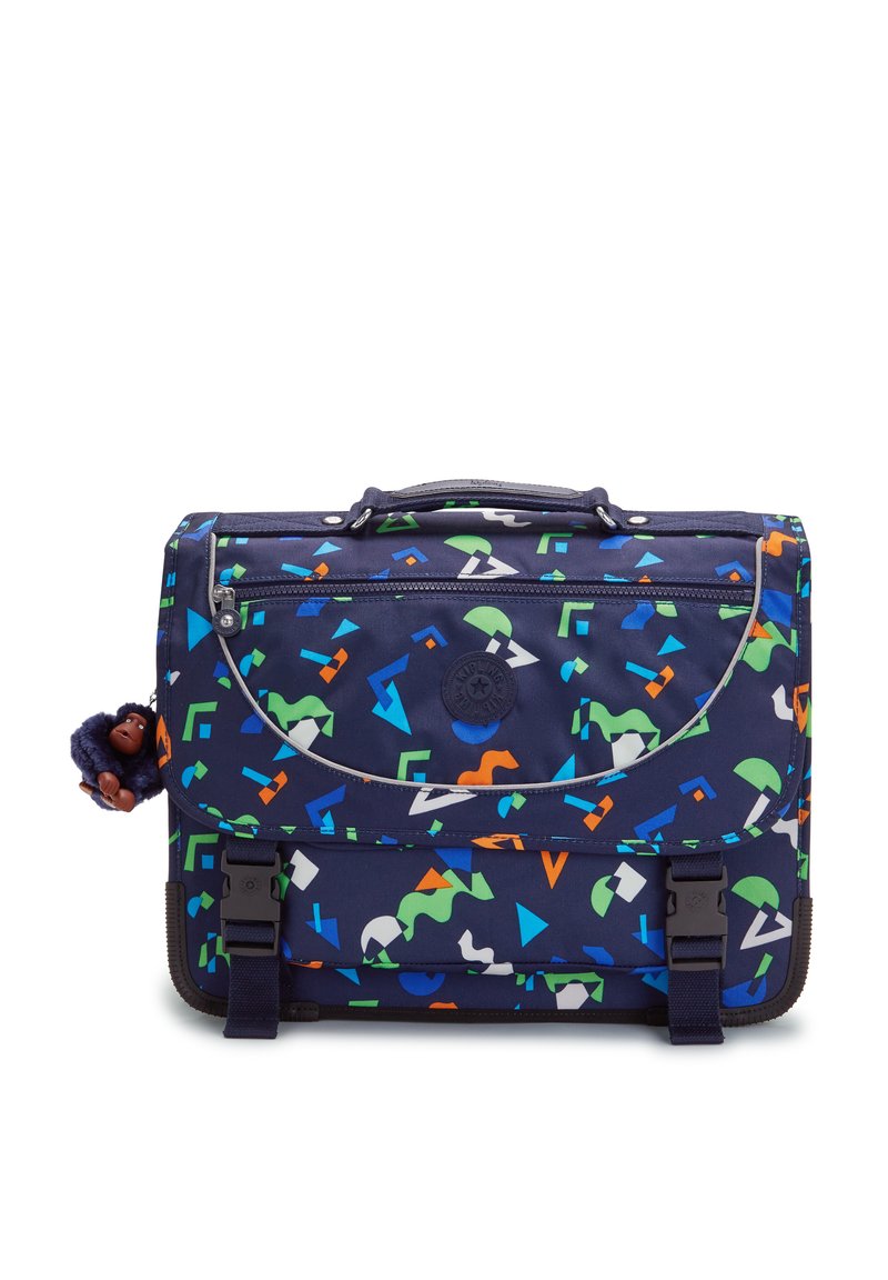 Kipling PREPPY BTS PRT AC - School bag - geo mix dark/dark blue - Zalando