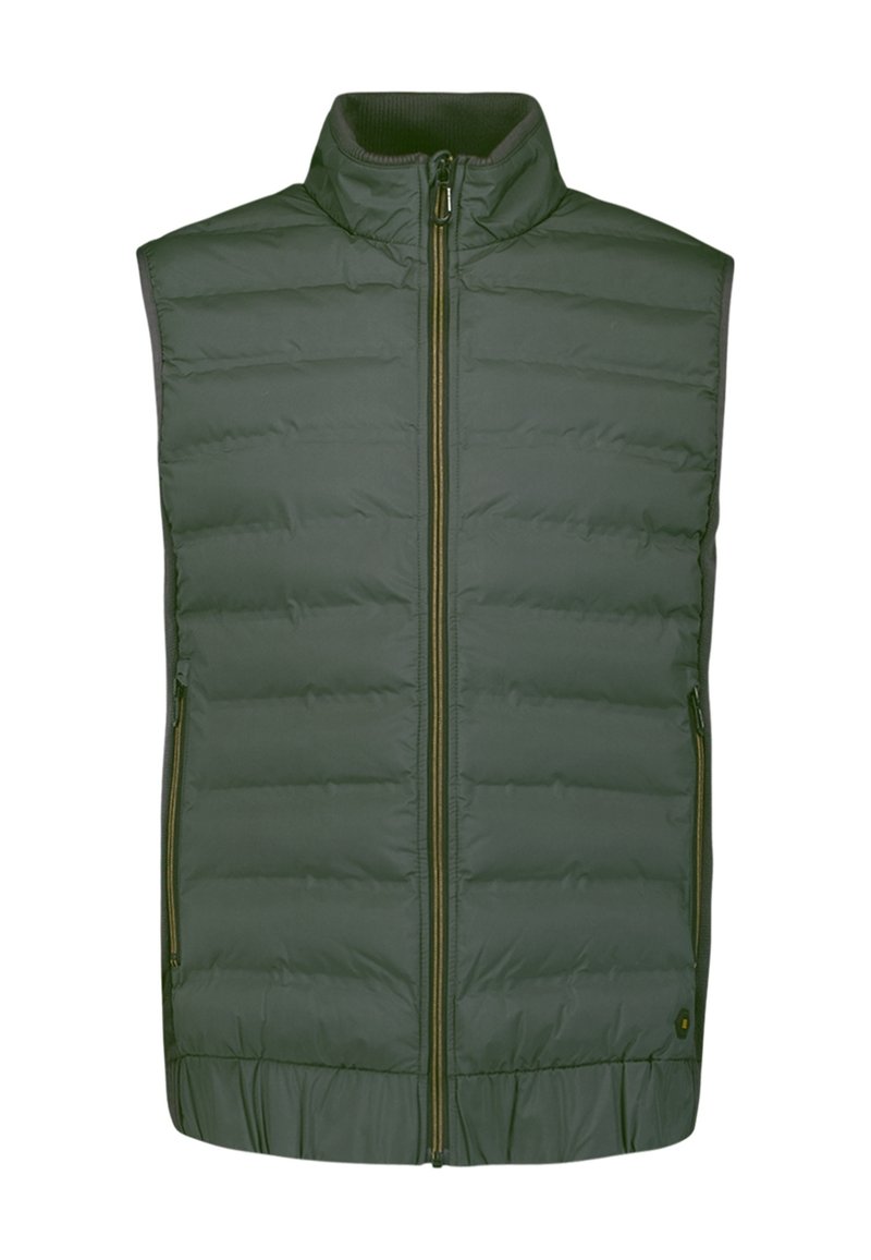 NO EXCESS PADDED - Veste sans manches - dark steel/vert foncé - ZALANDO
