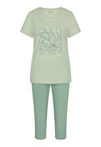 Triumph SETS PK CAPRI X 02 - Nattøj sæt - green dark combination/grøn ...