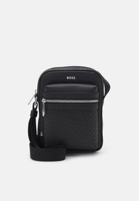 BOSS ZAIR UNISEX - Taška s příčným popruhem - black/černá - Zalando.cz