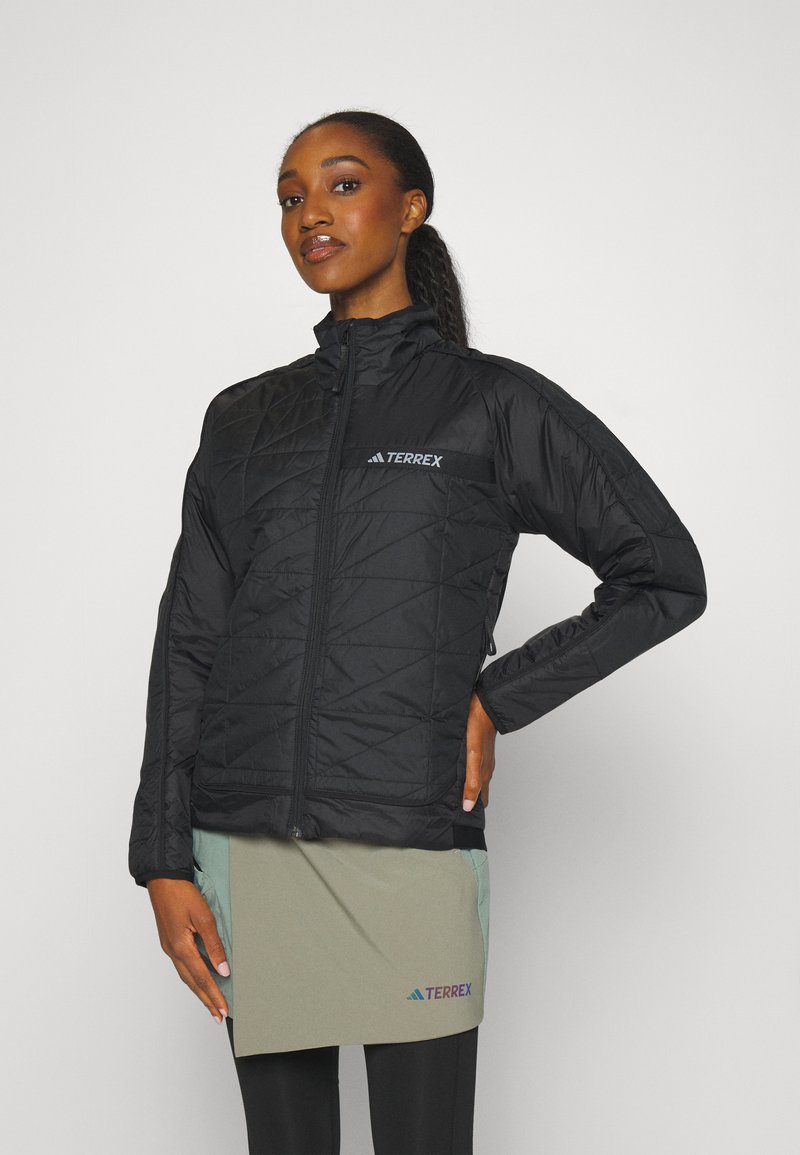 Adidas Terrex Soft shell jacket - black - Zalando