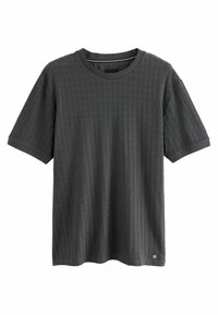 Next TEXTURE REGULAR FIT - T-Shirt print - charcoal grey/grau - Zalando.de