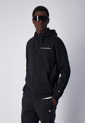 Champion FULL ZIP AMERICAN CLASSICS - Sweatjacke - black/schwarz - Zalando.de