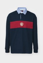 Tommy Jeans COLORBLOCK CREST RUGBY UNISEX - Tops ar garām piedurknēm ...