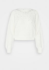 ONLY ONLFREYA LIFE BLING - Pullover - cloud dancer/écru - ZALANDO.FR