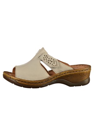 Josef Seibel CATALONIA - Mules à talons - beige - ZALANDO.FR