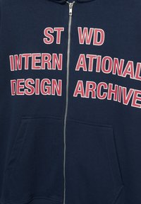 PULL&BEAR STWD - Zip-up sweatshirt - blue - Zalando