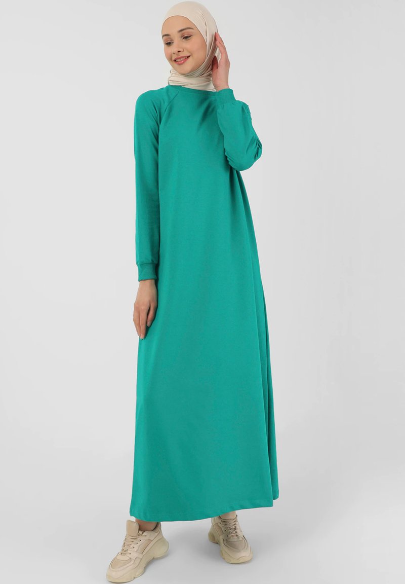 Modanisa FOREST MODEST REFKA BASIC - Maxi dress - evergreen - Zalando.ie